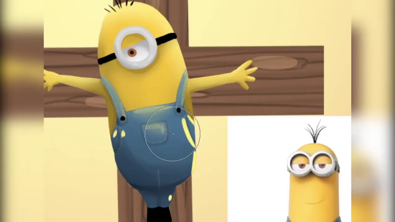 Speedpaint - Crucified minion - YouTube