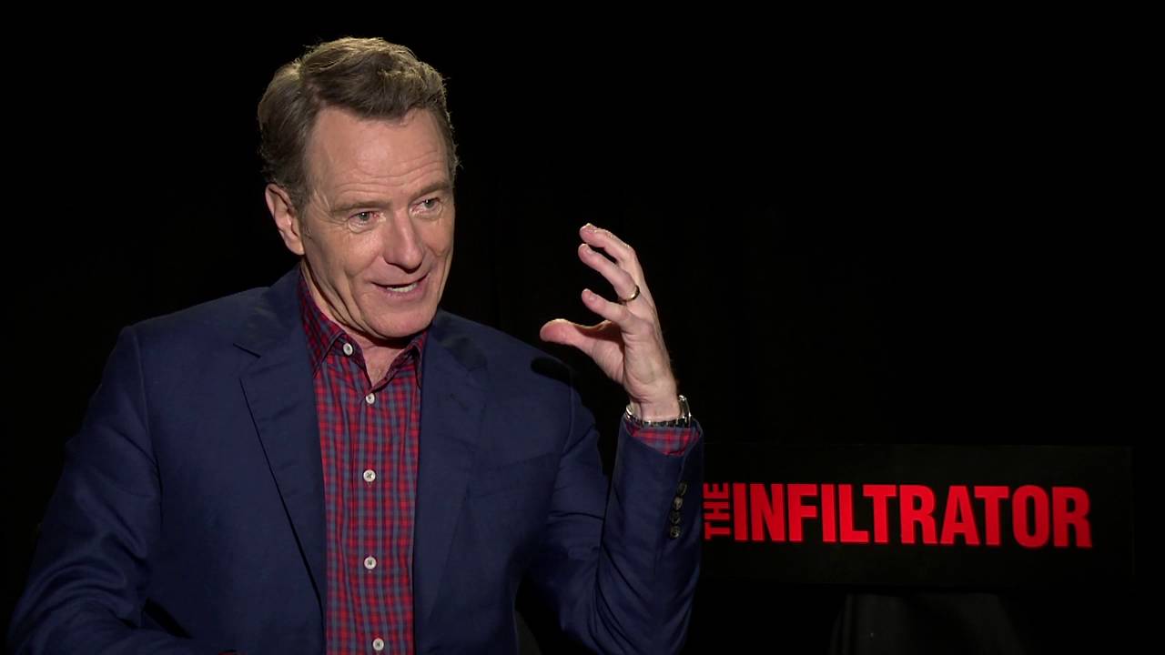 The Infiltrator: Bryan Cranston "Robert Mazur" Official Movie Interview ...