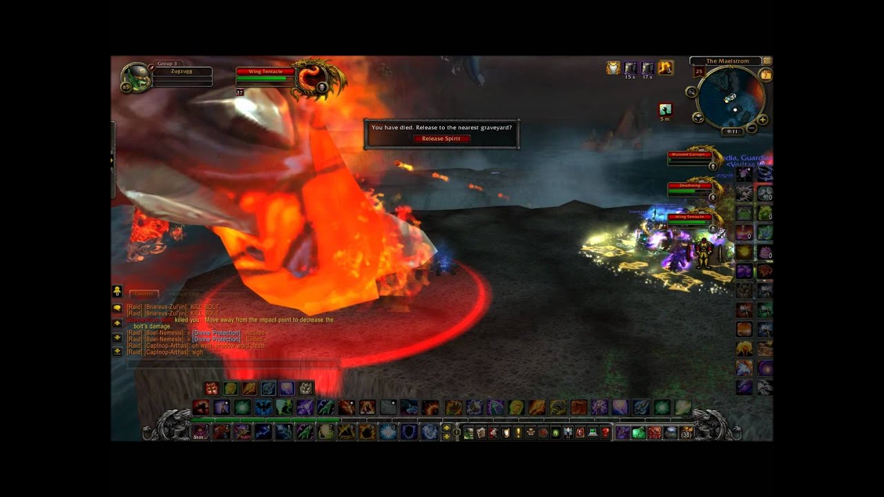 Deathwing Fight Final Phase - YouTube