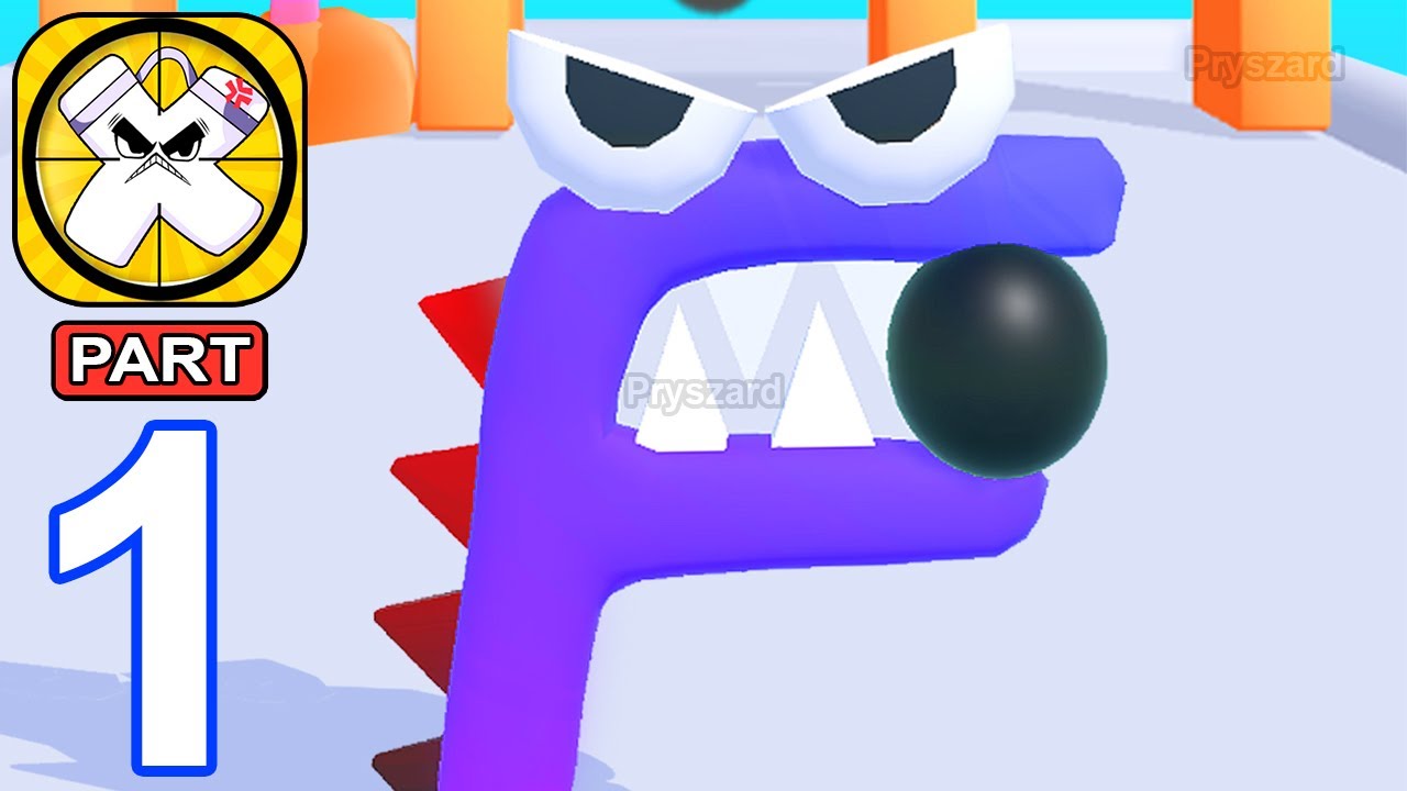 Angry Alphabet: ABC Shooting - Gameplay Walkthrough Part 1 (iOS ...