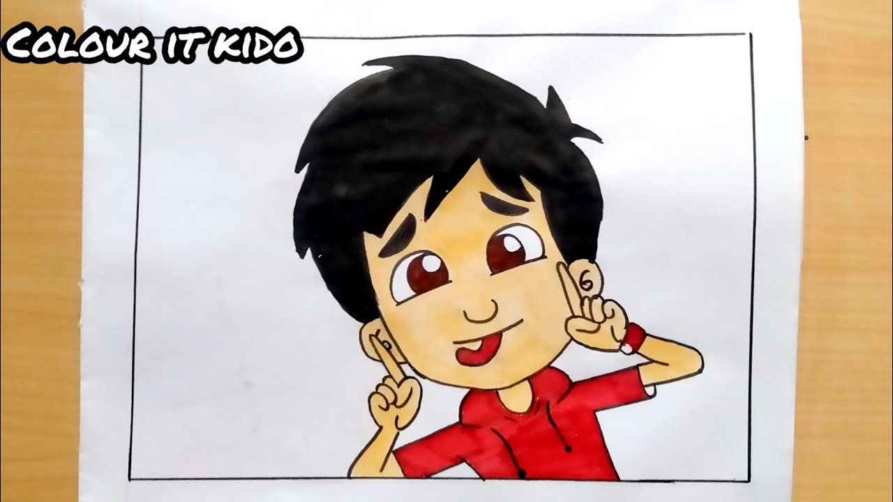 How To Draw Chikoo aur Bunty | Bunty Drawing easy step | Cartoon ...