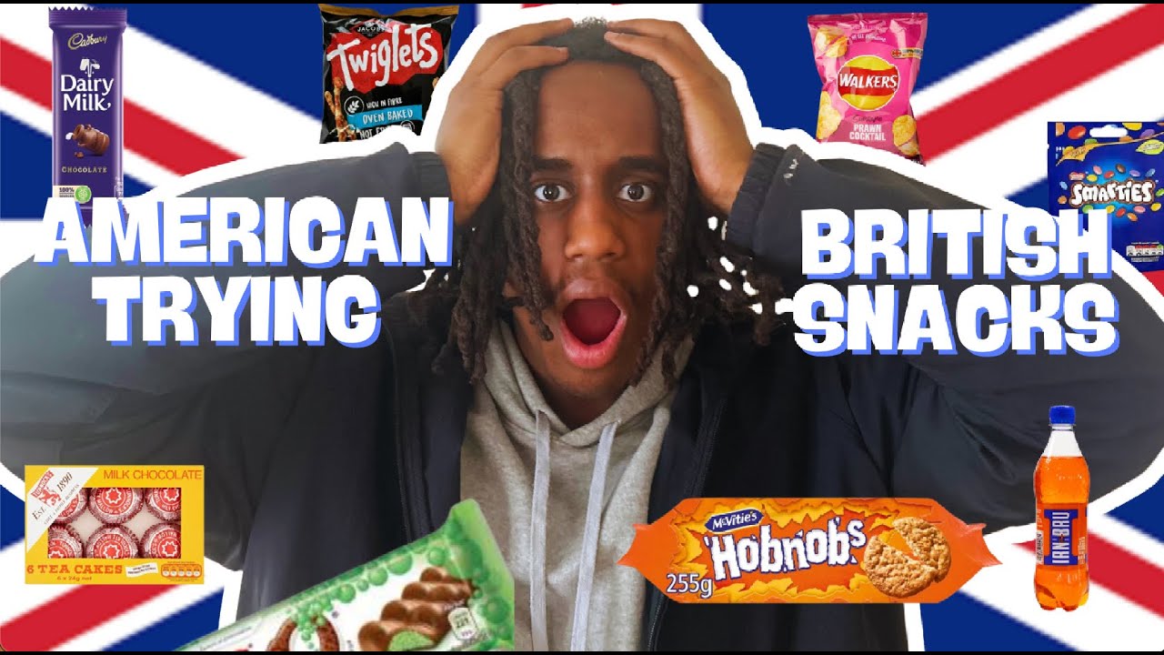 Americans Try British Snacks - YouTube