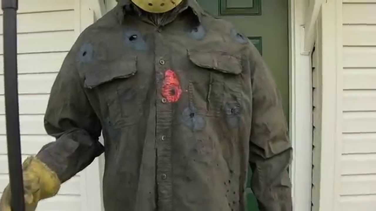 Friday The 13th Part VI Jason Lives Costume Life-sized - YouTube