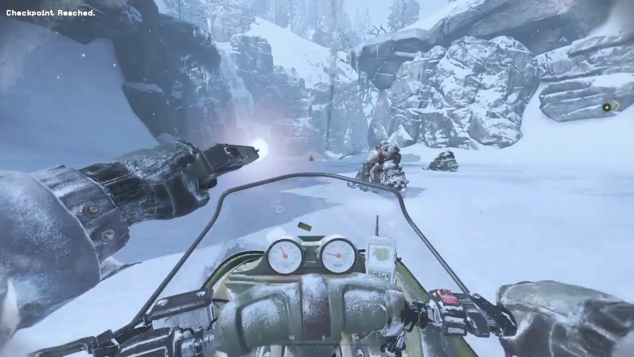 CALL OF DUTY MODERN WARFARE REMASTERED GAMEPLAY SNOW MISSION || ACTION ...