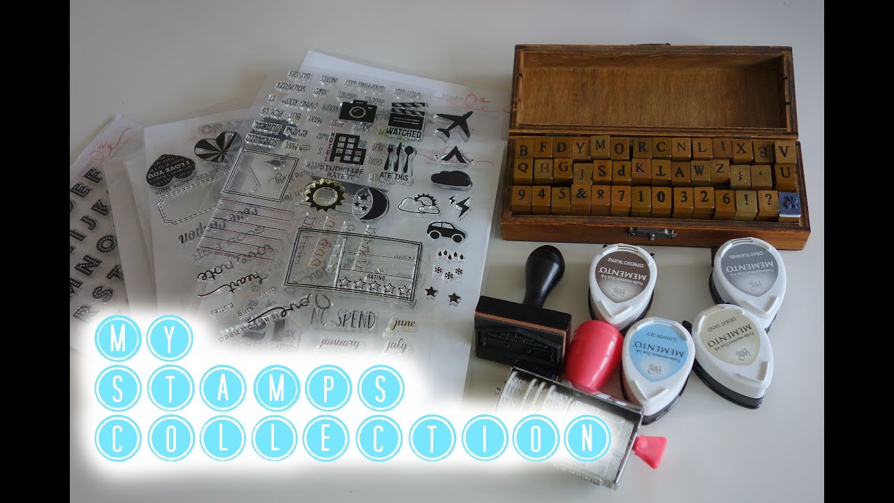 My stamps collection | How I store them - YouTube
