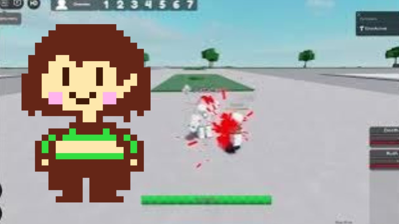 Roblox Ultivers Battleground Chara Moveset Showcase !! - YouTube