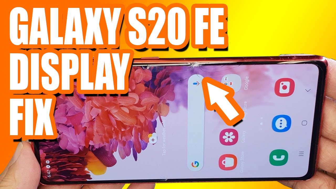 PRO FIX ON A GALAXY PHONE! Samsung Galaxy S20 FE Screen Replacement ...