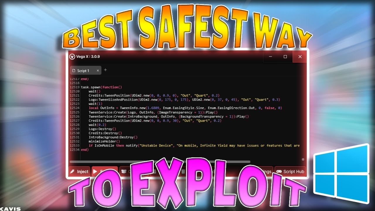 [UPDATED] The Best FREE SAFE WAY To EXPLOIT | Undetected Byfron Bypass ...