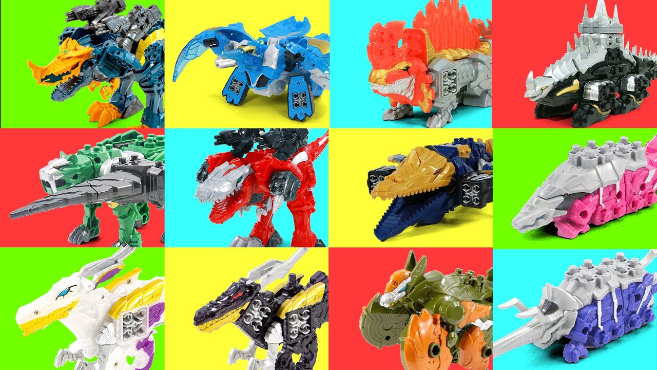 Dino Beast PowerRangers DinoSoul DinoTrainer Transformation @ToySpace ...