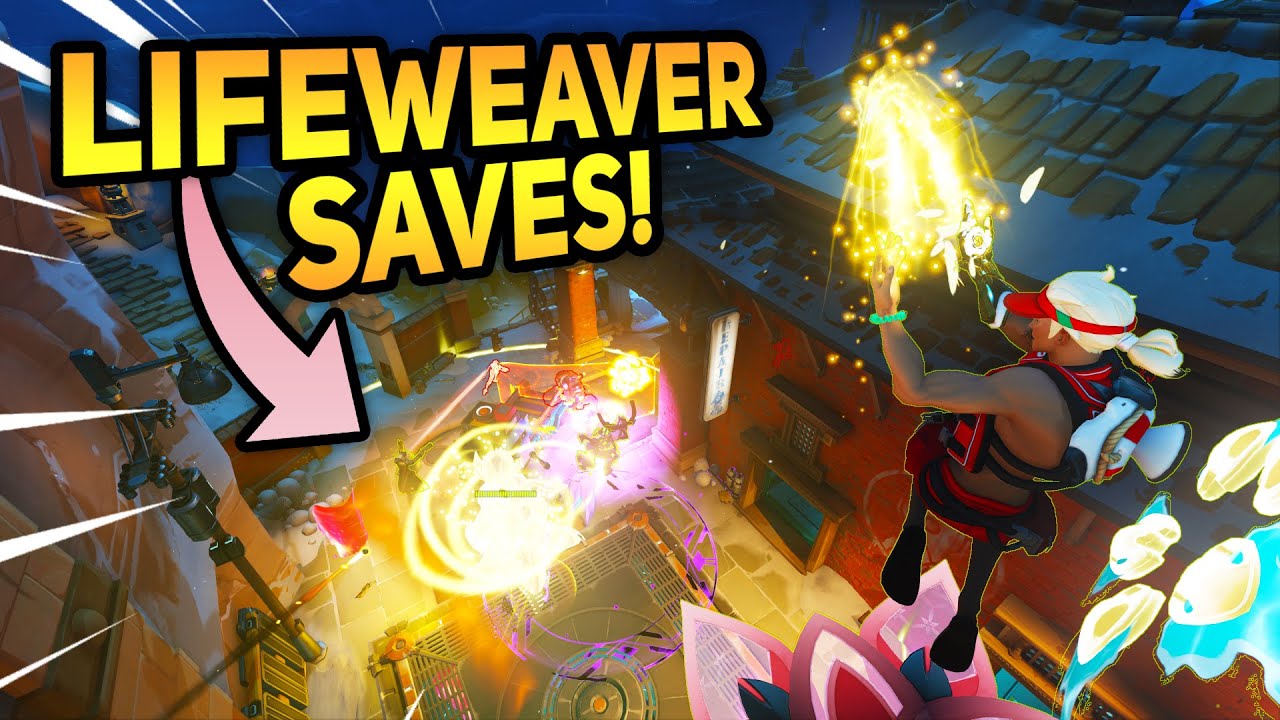 More Lifeweaver Saves! | Overwatch 2 Lifeweaver Competitive Gameplay ...