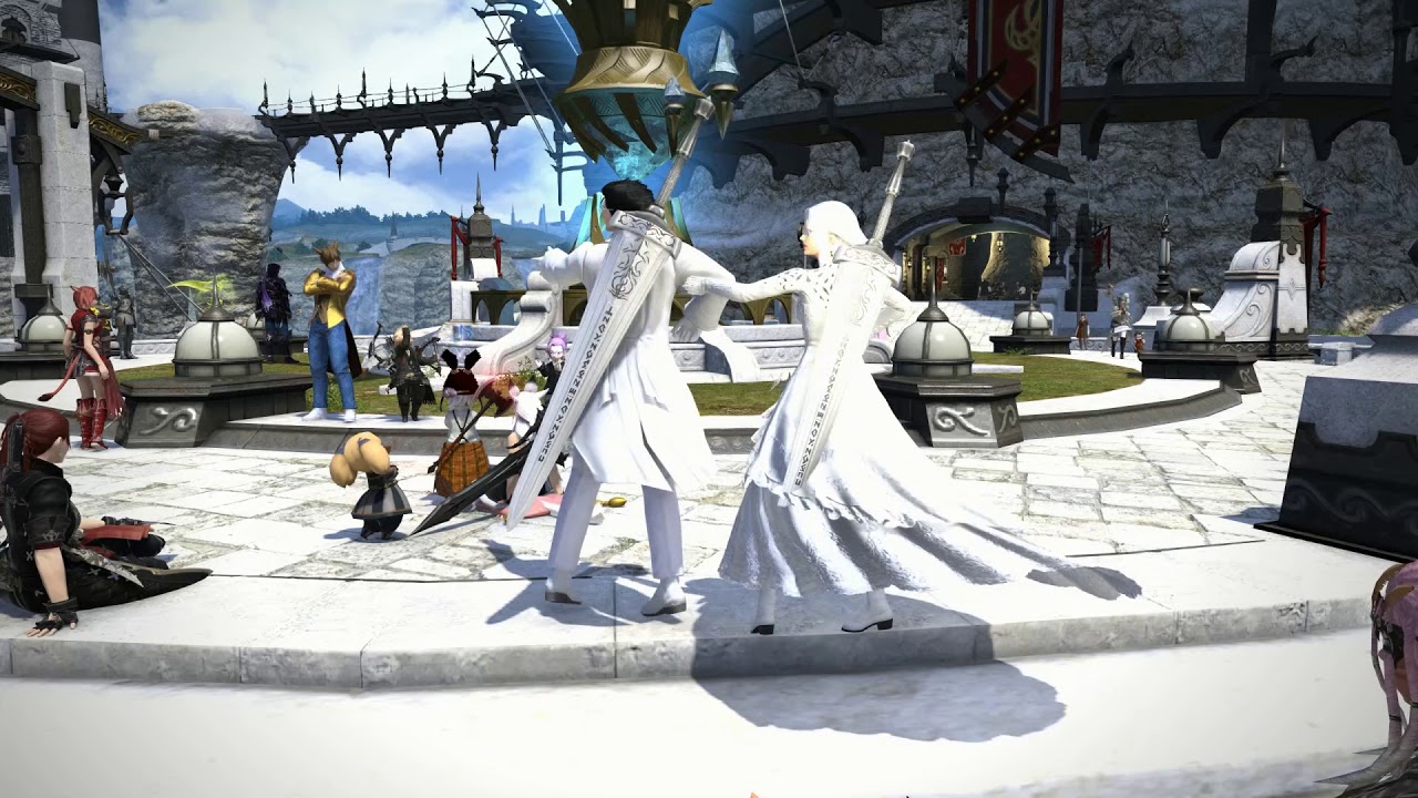 FF14 LL Partner Dance - YouTube