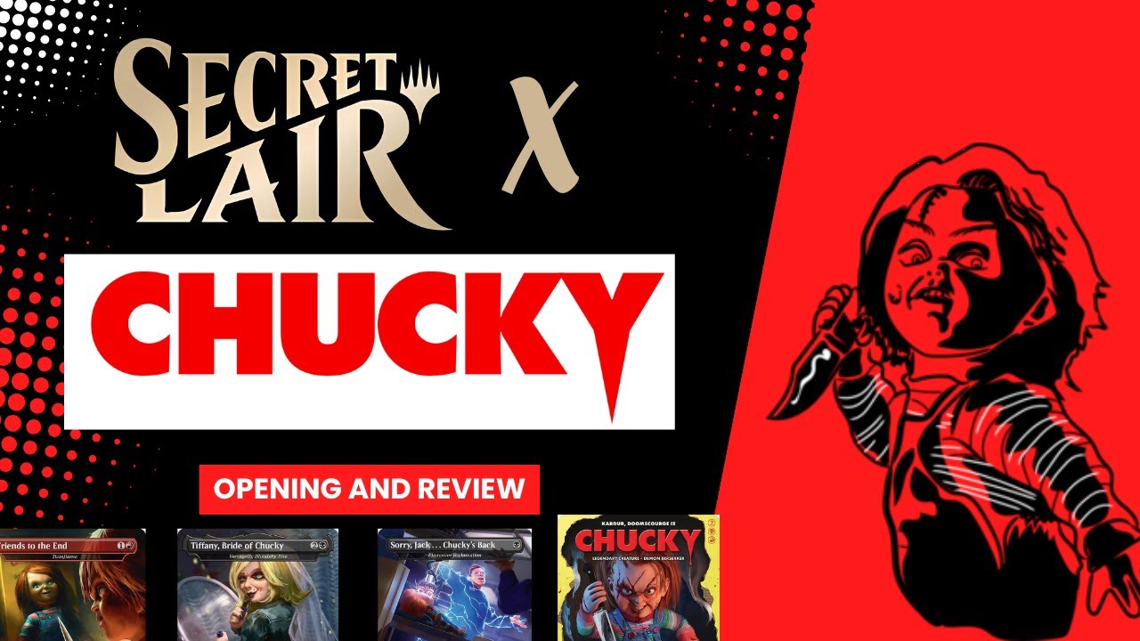 Unboxing Magic: The Gathering Secret Lair – "Chucky" from Universe ...