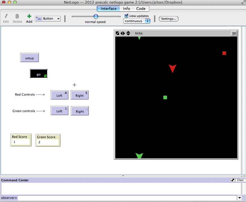 Netlogo game for homework - YouTube