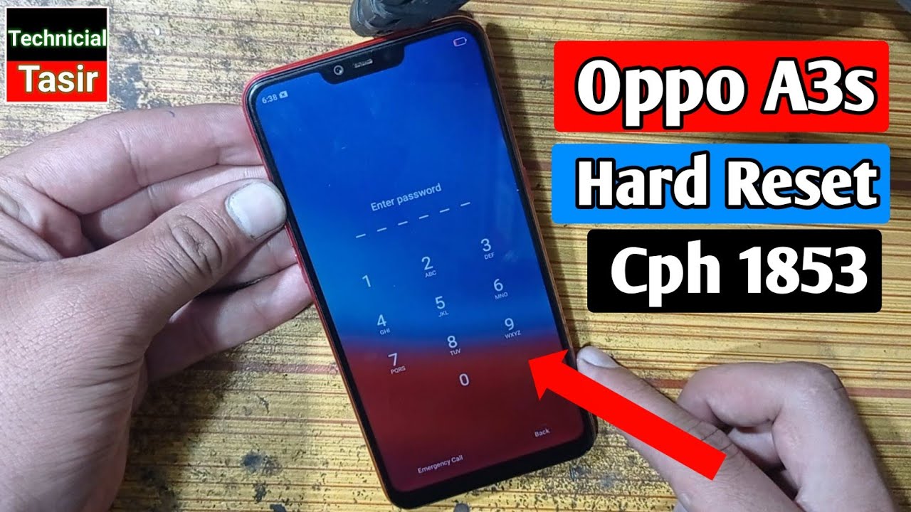 Oppo A3s Hard Reset Oppo All Model Hard Reset Without Box Without Pc