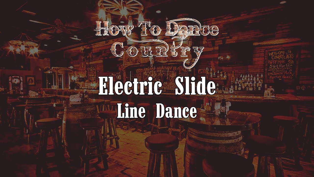 Electric Slide Line Dance - YouTube