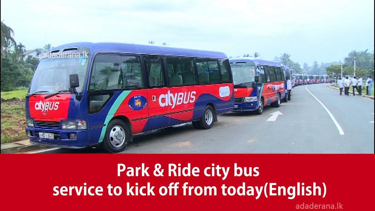 Park & Ride city bus service to kick off from today(English) - YouTube