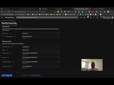 Azure Machine Learning Workspace Creation - YouTube