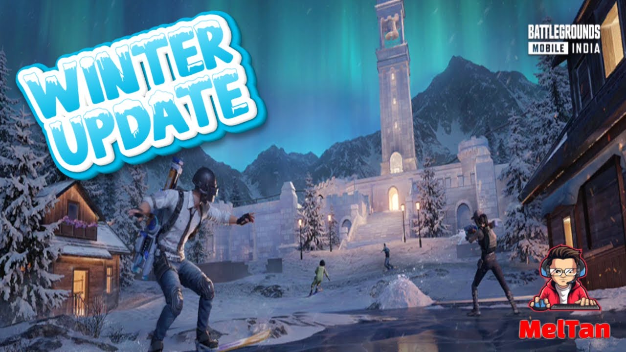 Winter has came in BGMI 🥶🥶 | BGMI New Update : 2.9 | Vikendi Gameplay ...