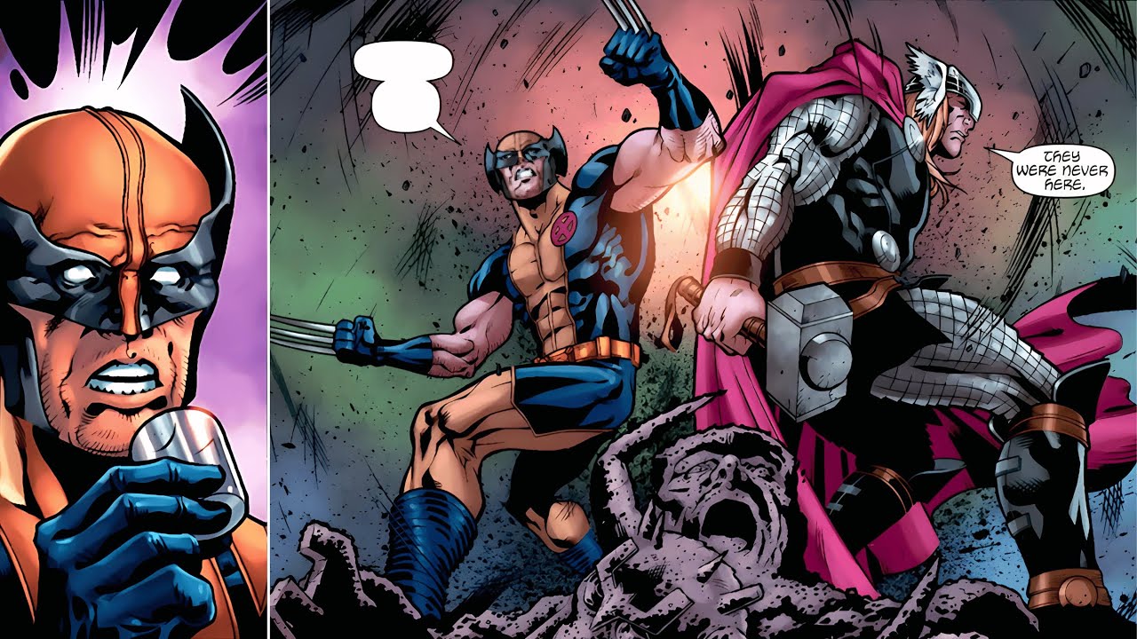 Thor and Wolverine Share Drinks Together - YouTube