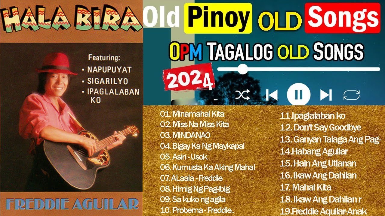 Greatest Hits Golden Oldies of Freddie Aguilar, Asin Tagalog Love Songs ...