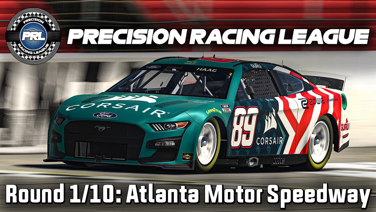 Precision Racing League Round 1 of 10: Atlanta Motor Speedway (iRacing ...