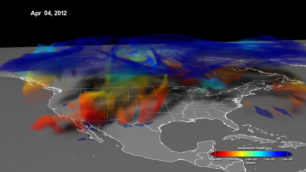 Stratospheric Ozone Intrusion - YouTube