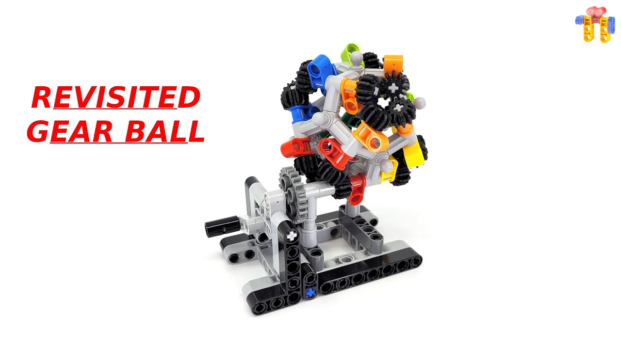 Revisited Gear Ball -- LEGO Technic MOC - YouTube