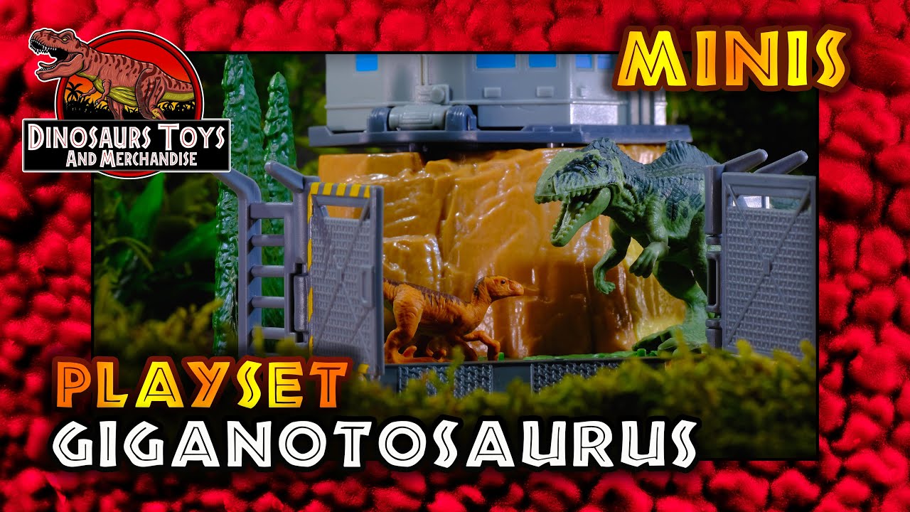Jurassic World Dominion MINIS Giganotosaurus Rampage