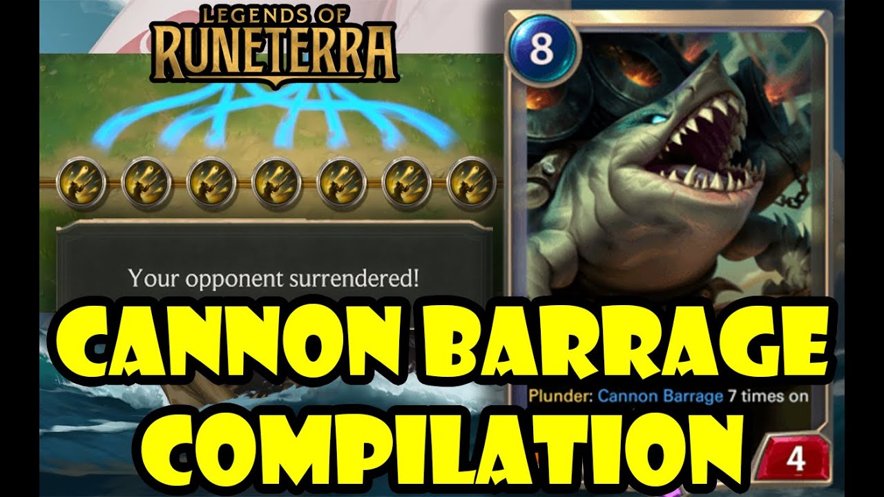 FINISHER REX | Cannon Barrage | Riptide Rex Deck | Legends of Runeterra ...