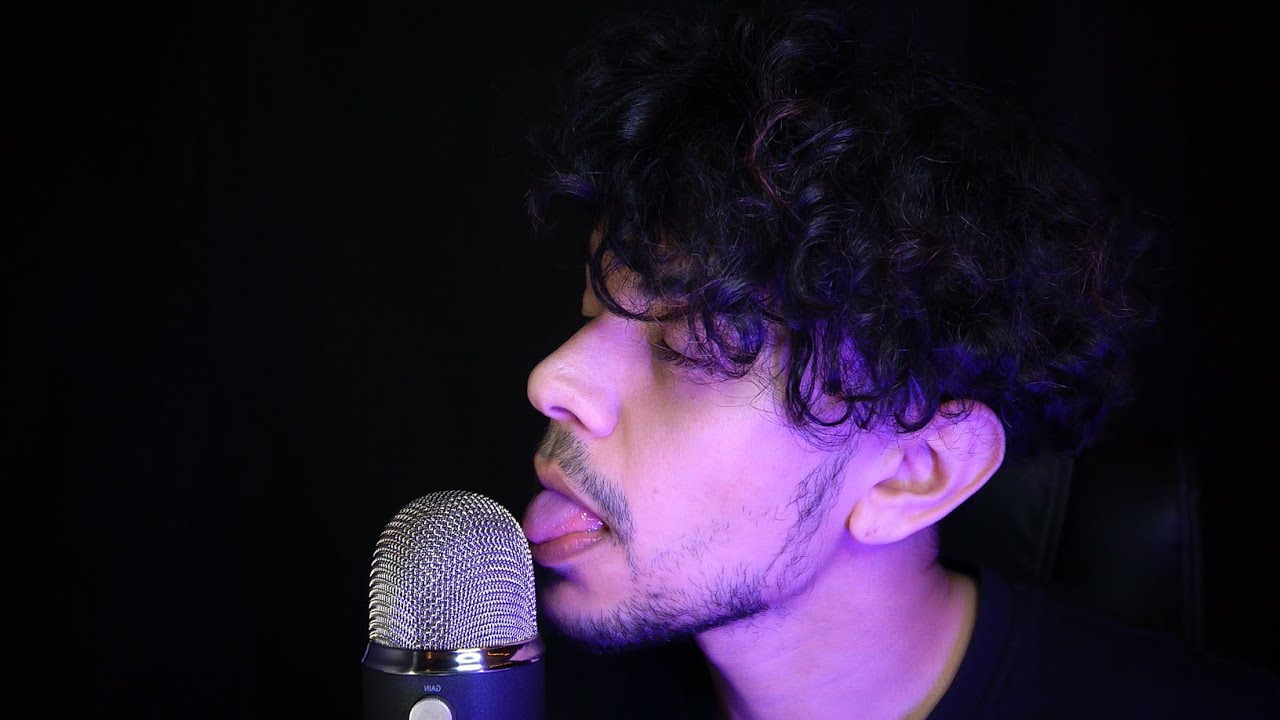 EAR LICKING ASMR - YouTube