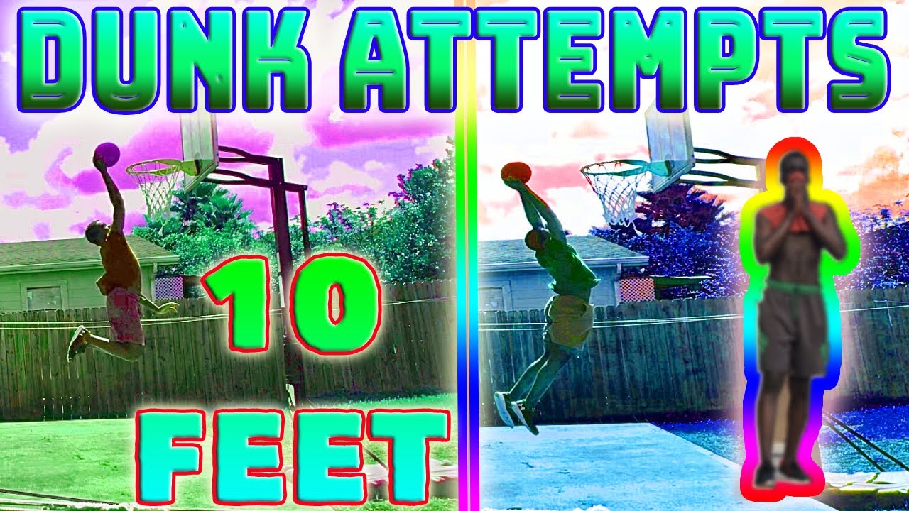 5’10” 10 FEET OFFICIAL DUNK ATTEMPTS(PART 4)!!!|Vert Shock Week 2 ...