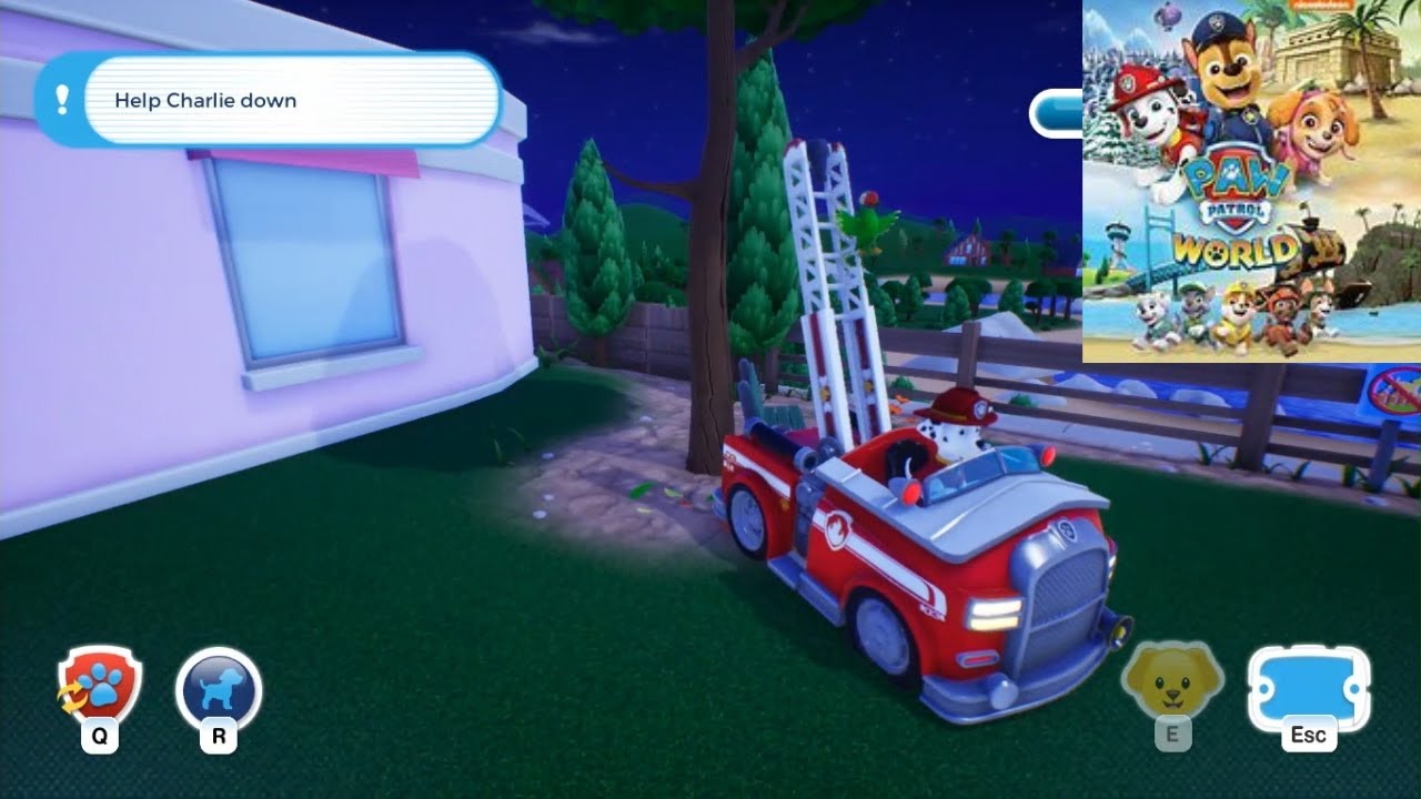 🐶 Paw Patrol World Gameplay: PUPS SAVE A PARROT! 🚨 Adventure Bay Rescue ...