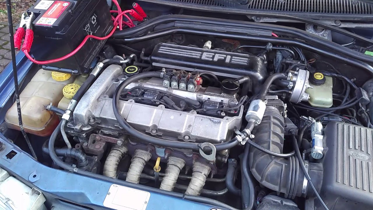 Ford Escort RS2000 2.0 silnik engine N7A - YouTube