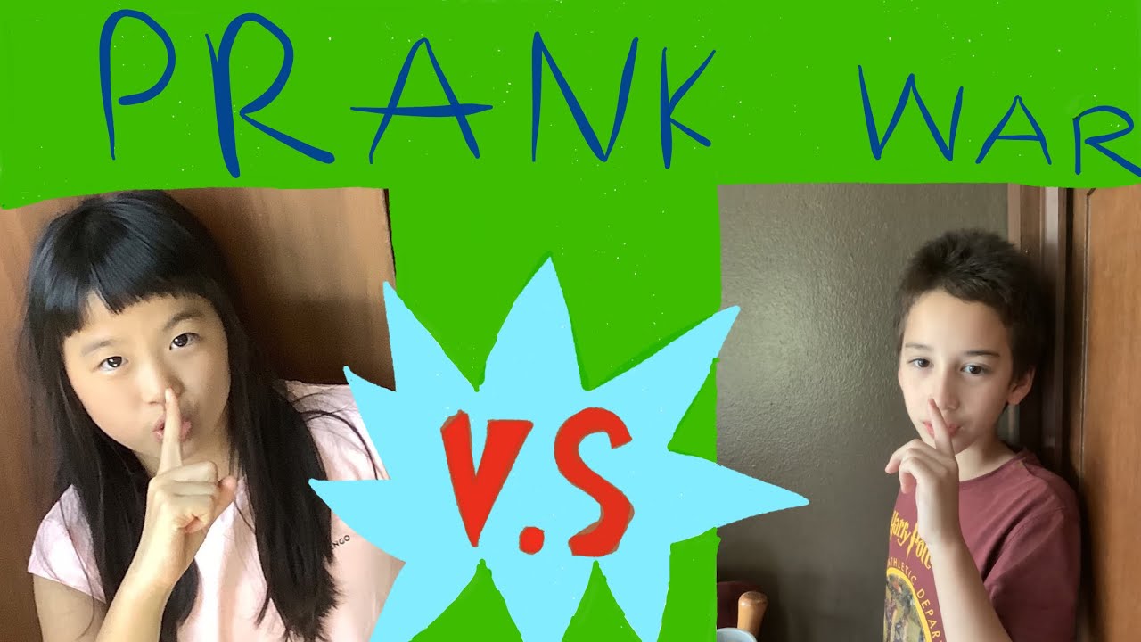 First Prank War Ever! - YouTube
