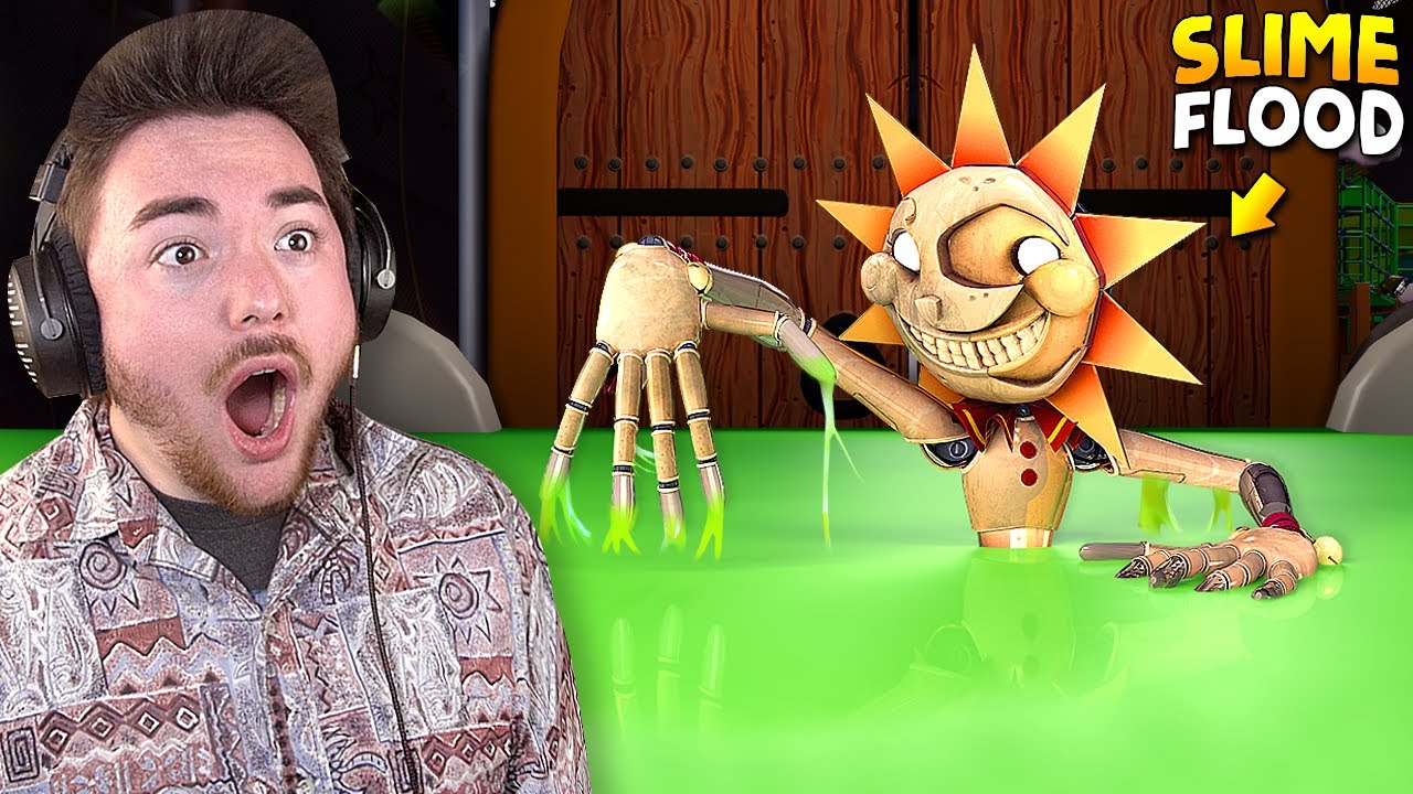 FLOODING EVERYTHING IN SLIME!!! | Five Nights at Freddy’s: Security ...