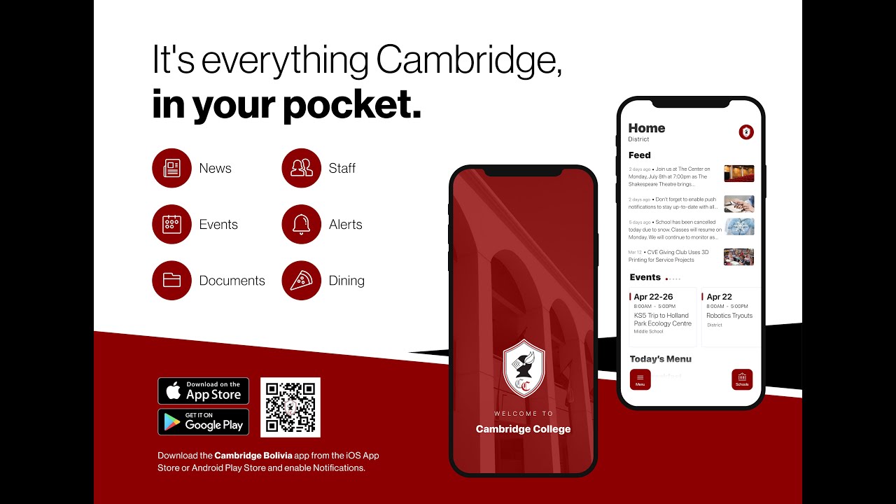 Nueva Aplicación Móvil - Cambridge College - - YouTube