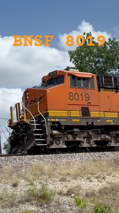 BNSF 8019 - June 18, 2025 #bnsf #railway #train #railfan - YouTube