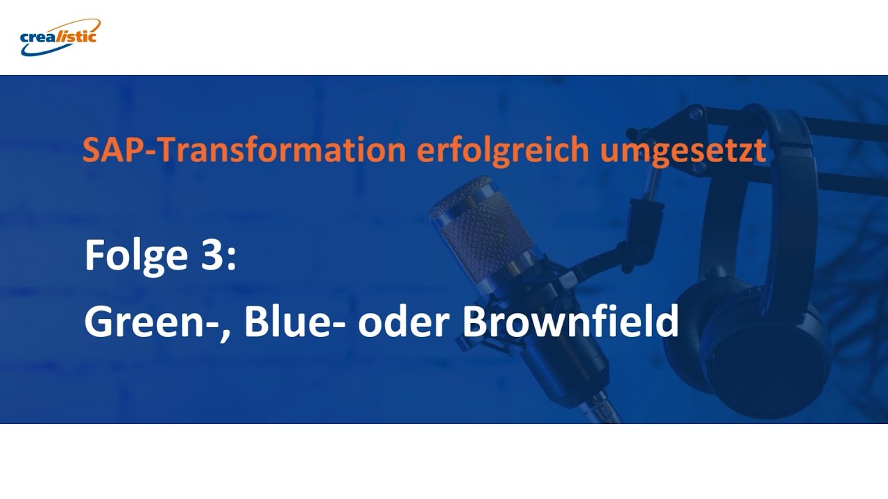 ERP-Transformation: Greenfield, Bluefield oder Brownfield - YouTube