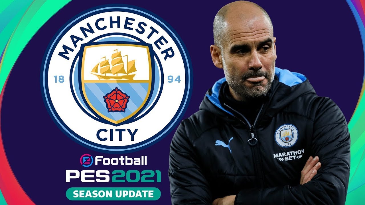 O CITY 3.0 DE PEP GUARDIOLA NO PES 2021 | eFootball PES 2021 - YouTube