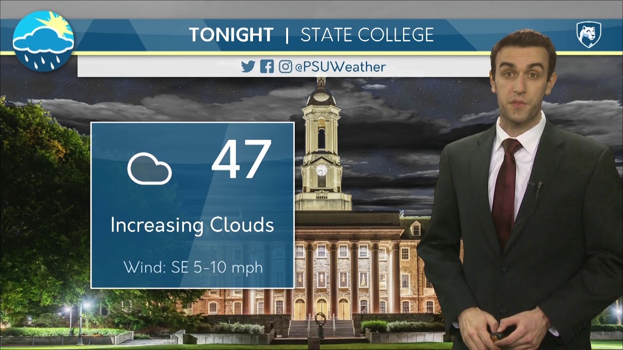 Adis Juklo's Monday Evening Forecast - YouTube