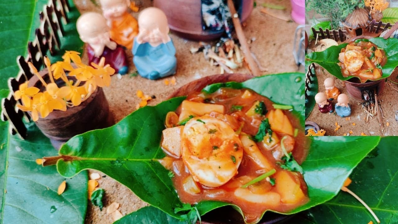 korean tteokbokki + rice cake in tamil | miniaturecooking | tiny ...