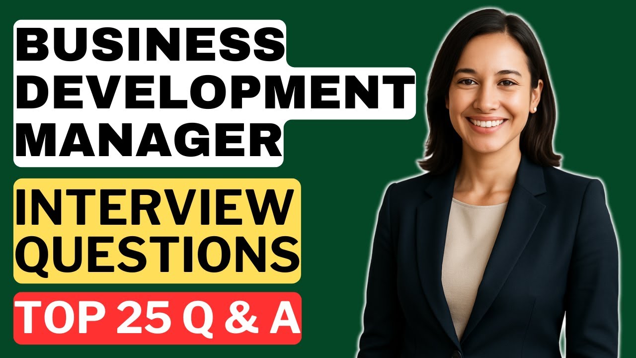 Business Development Manager Interview Questions and Answers | How to ...