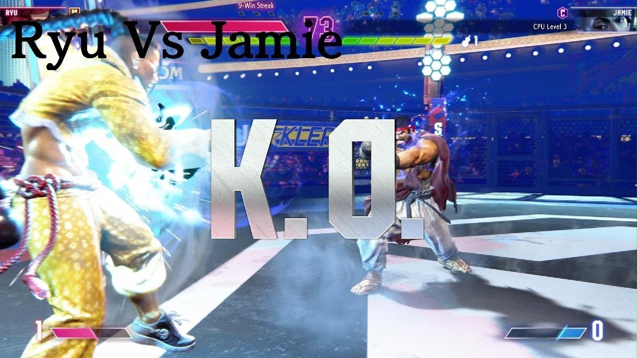 Ryu Vs Jamie No.1 - YouTube