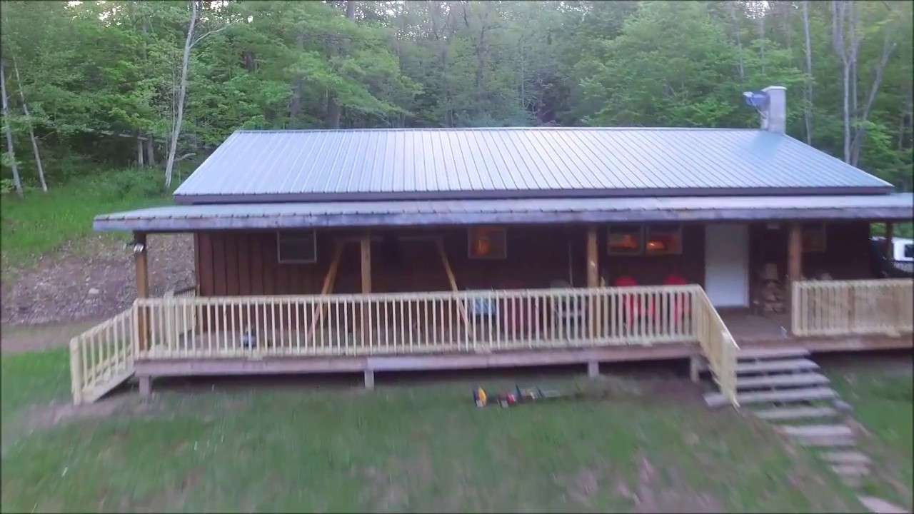 Log Cabin Lodge, LaQuin, PA Raw Footage - YouTube