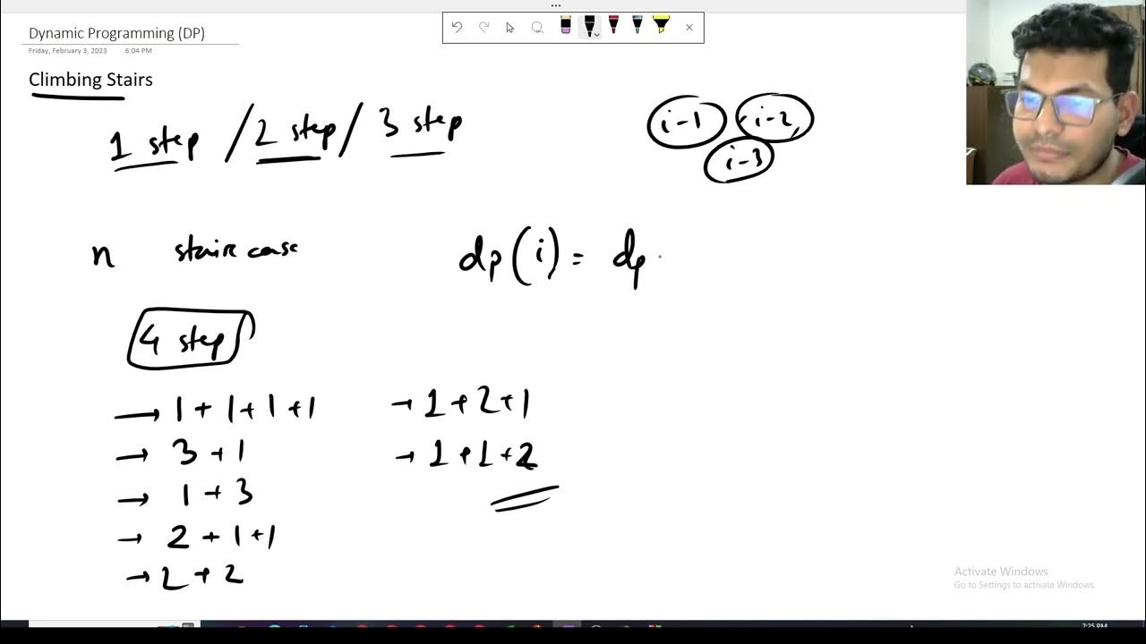 Problem Solving using DP | Climbing Stairs - YouTube
