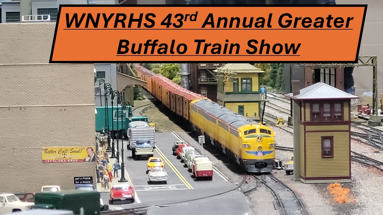 43rd Annual Greater Buffalo Train Show!! WNYRHS November 2024 - YouTube
