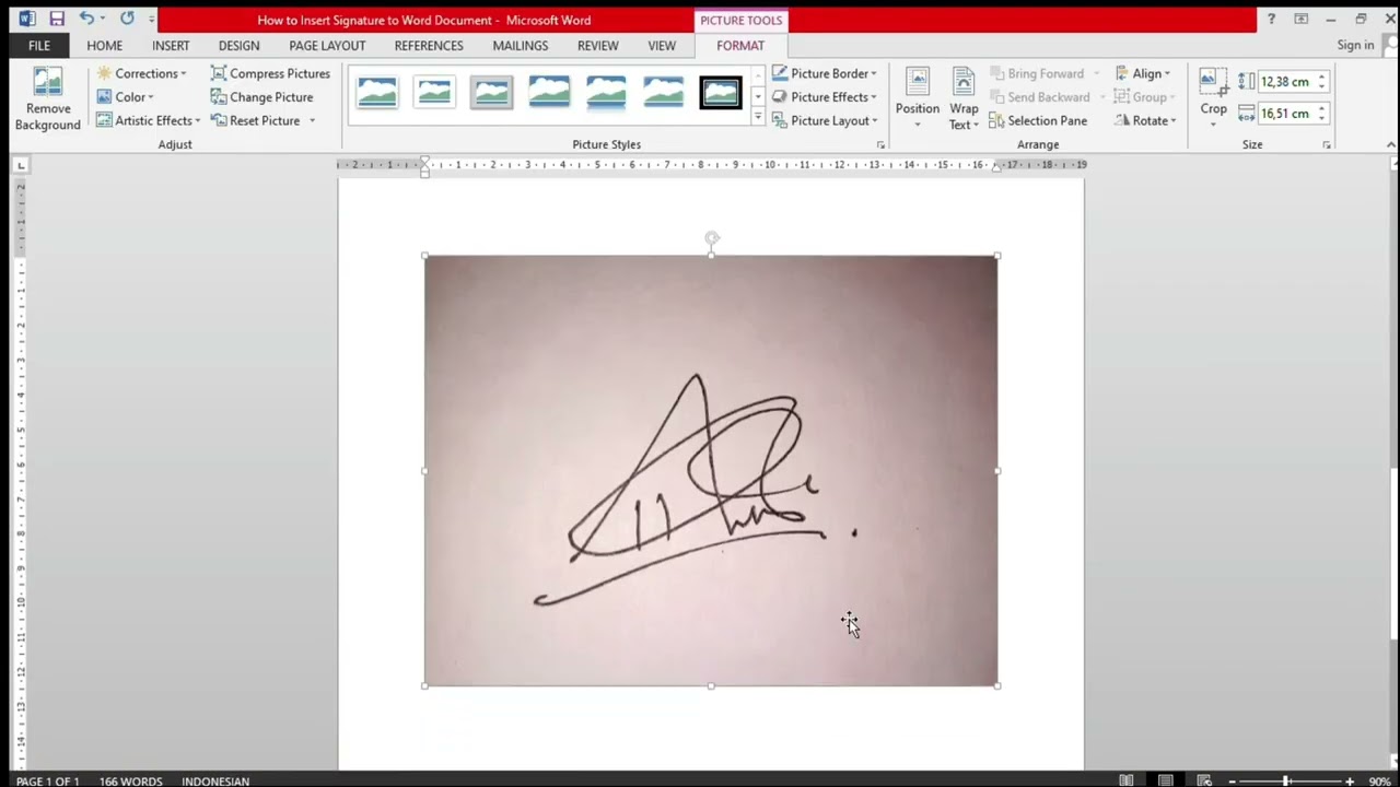 How To Insert Signature Into Word Document YouTube How To Insert Signature Into Word Document YouTube