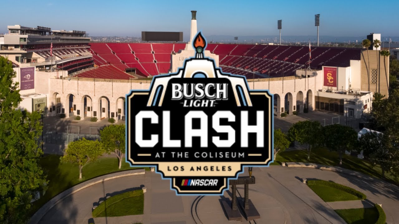2024 Busch Clash At The Coliseum Live Reactions - YouTube