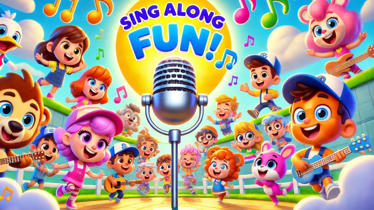 Sing Along Fun! | Catchy Kids Song | Interactive & Educationa ...