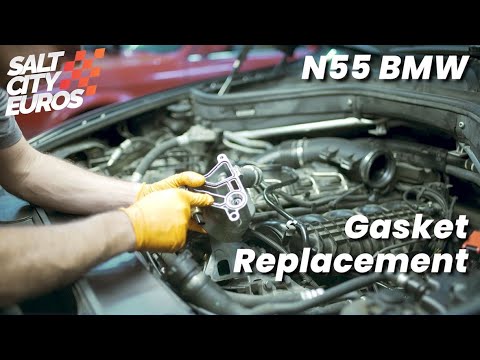 DIY N55 Oil Filter Housing + Cooler Gasket E70 X5 - YouTube
